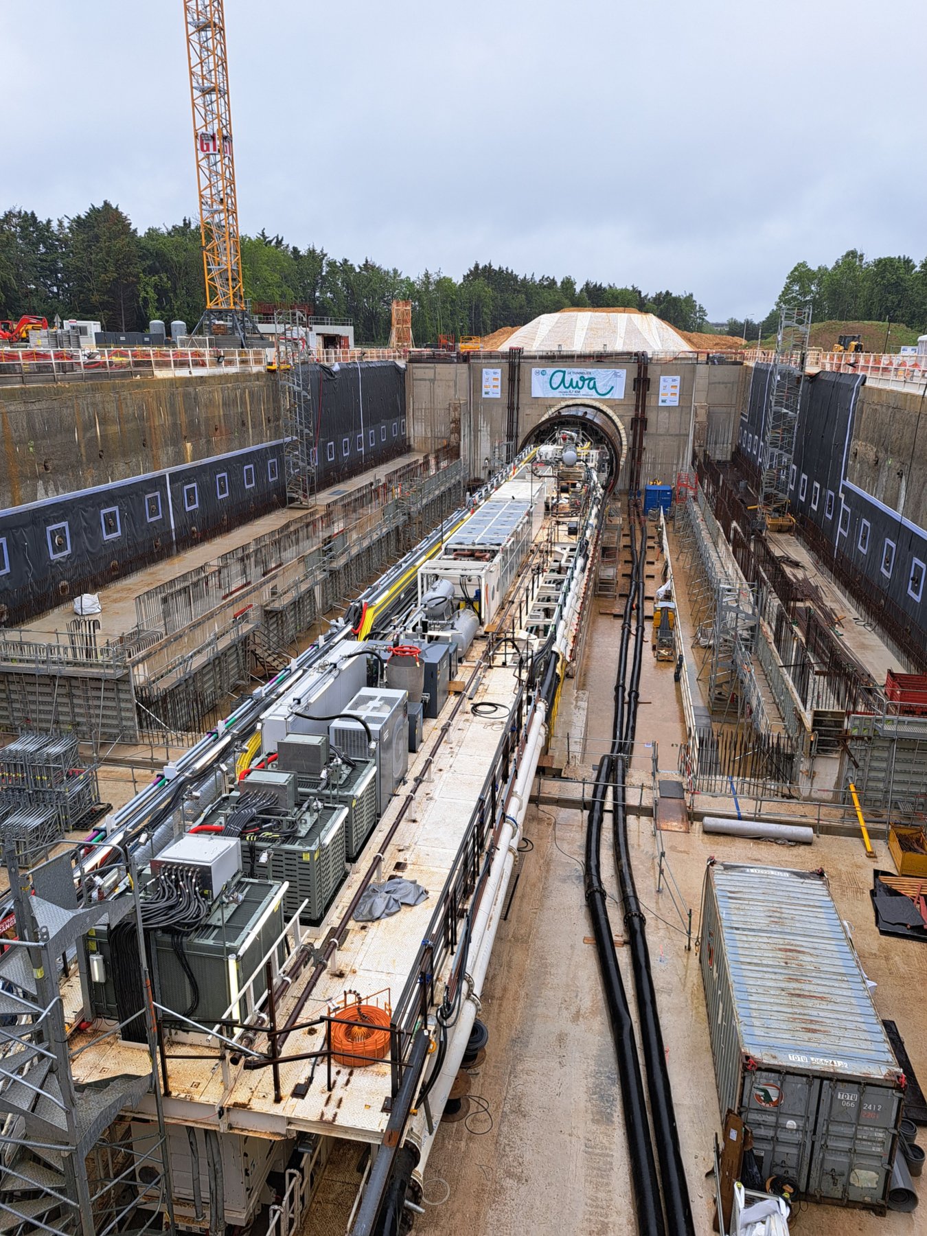 Chantier - Grand Paris - Grand Paris Express : Le tunnelier du lot 3A ...