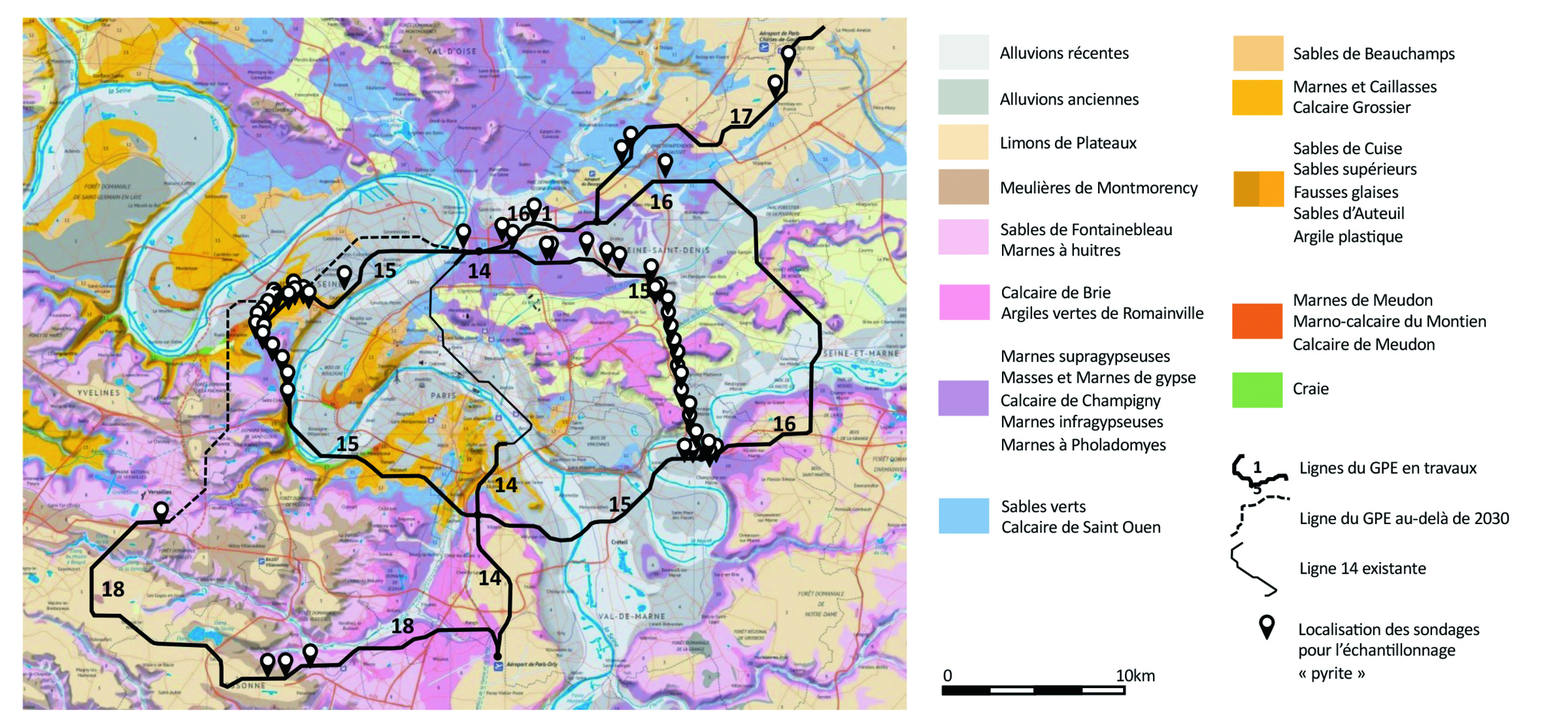 Chantier - Grand Paris - Gestion des déblais à risque pyritifère sur ...