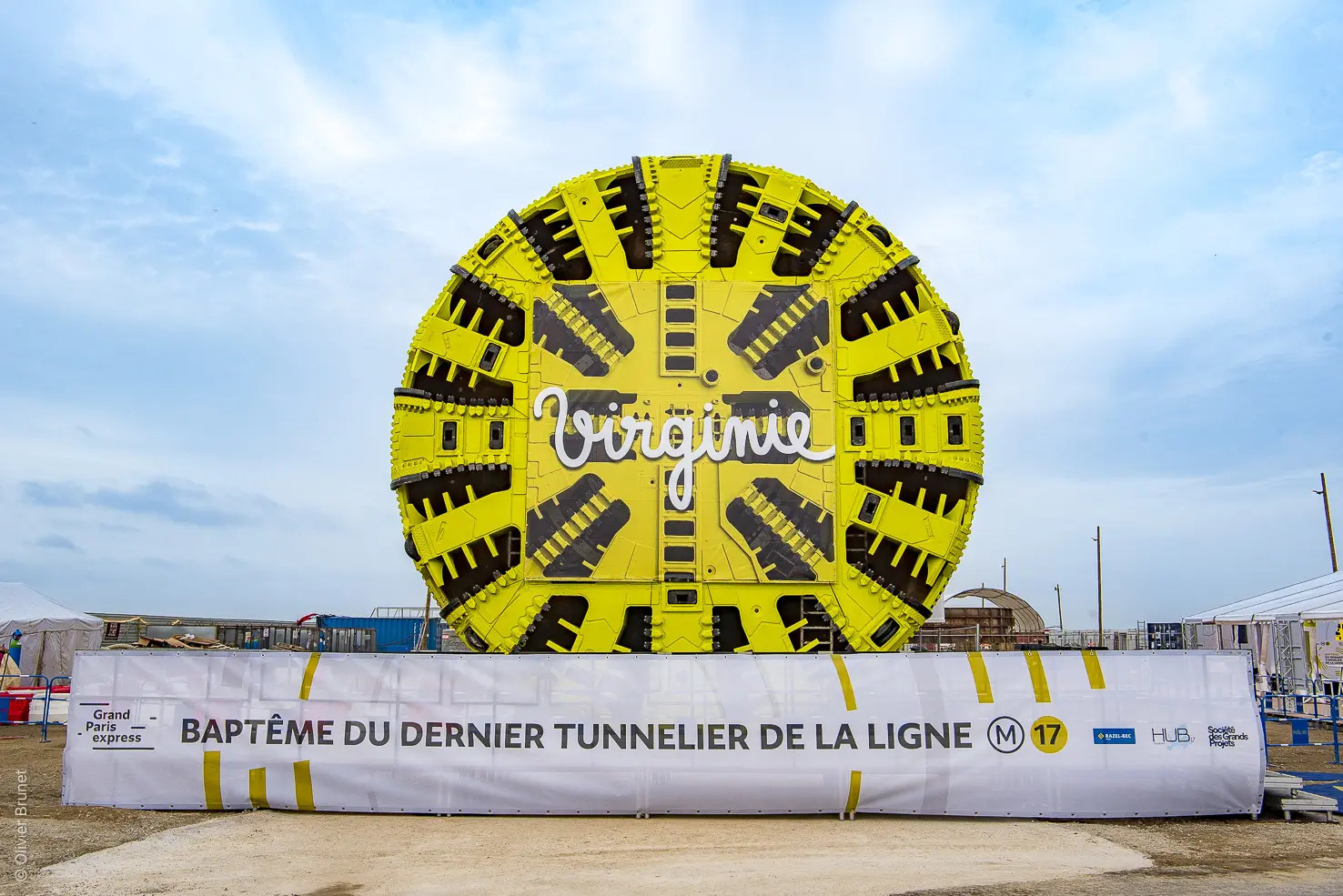 Chantier - Grand Paris - Le 5è et dernier tunnelier de la ligne 17 ...