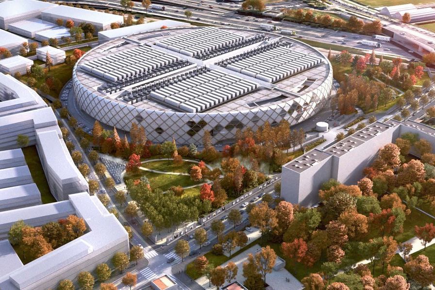 Chantier - France - Interxion installe l'un des plus grands Data Center ...